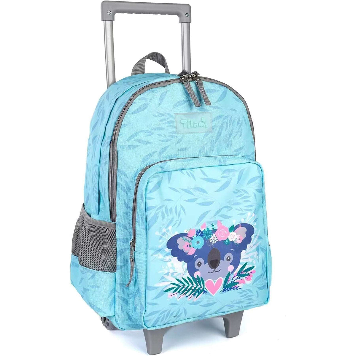 Tilami 18 inch Koala Blue Rolling Backpack for Kids – Tilamionline